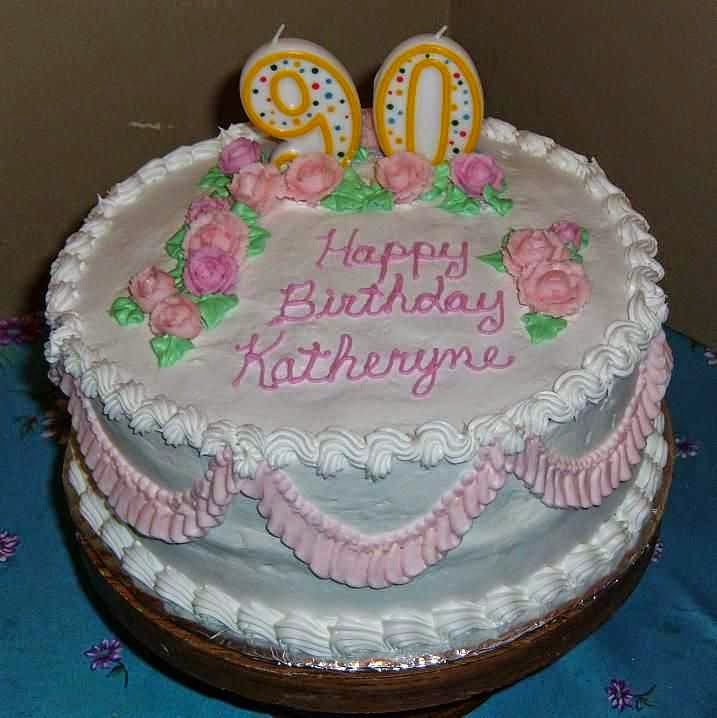 Cakes by Ruth: 90th Birthday Cake